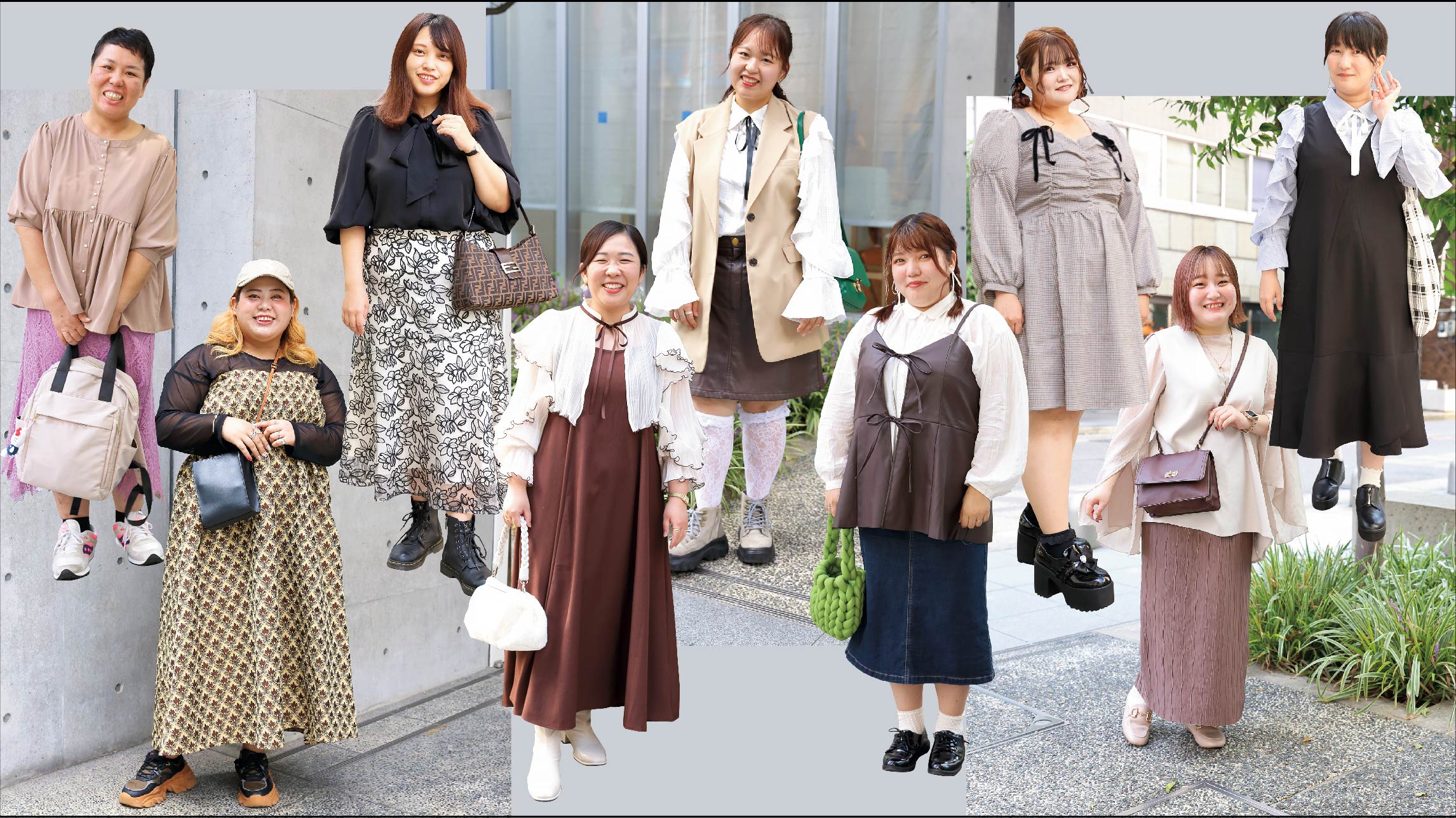 【ぽっちゃりおしゃれ読者スナップ】la farfa SHOP 2024 Autumn大阪 秋のリアルコーデSNAP！ vol.5 | la farfa magazine-ぽっちゃり女子の ...